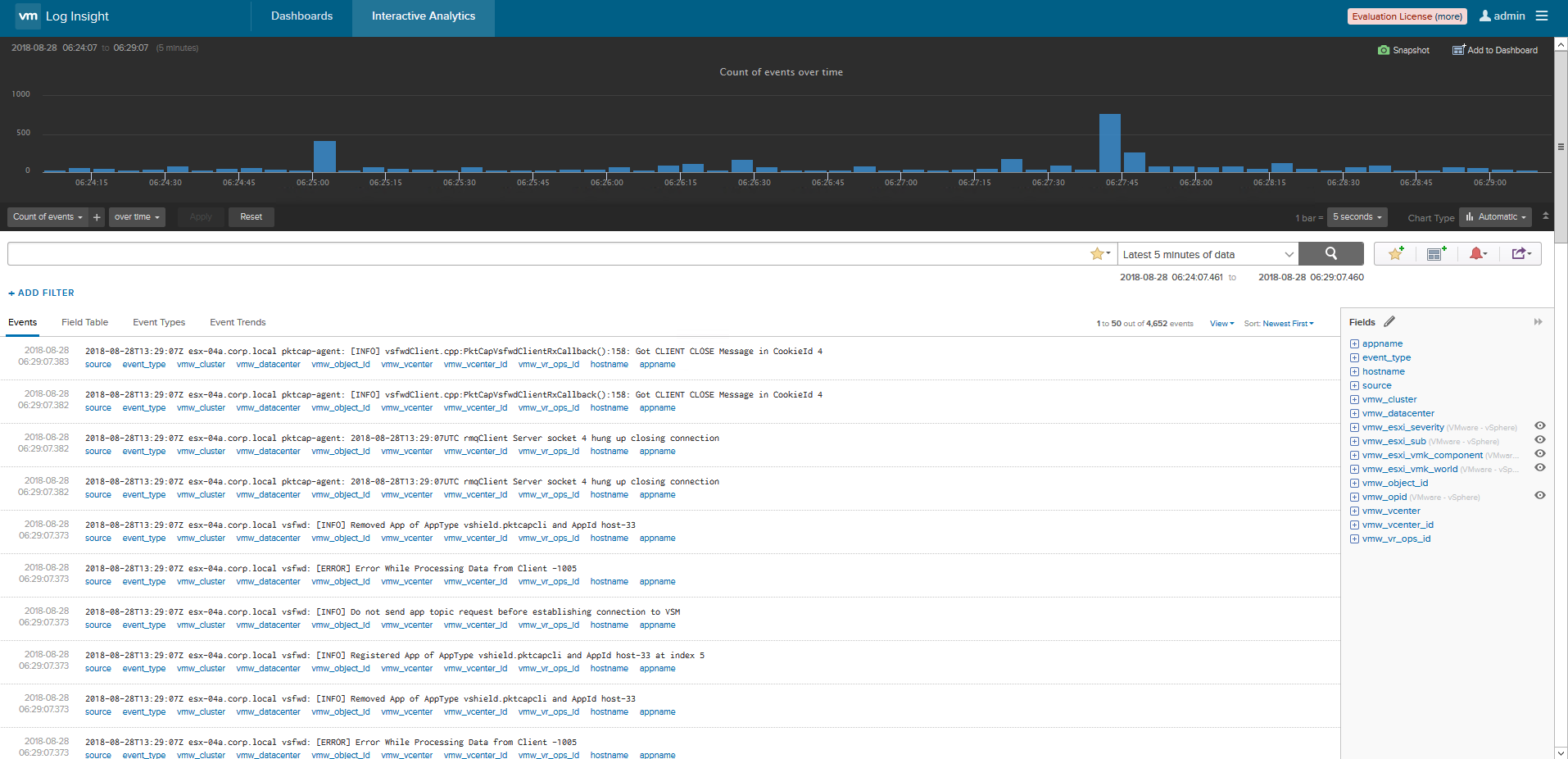 Log Insight – Event Filtering | vnuggets